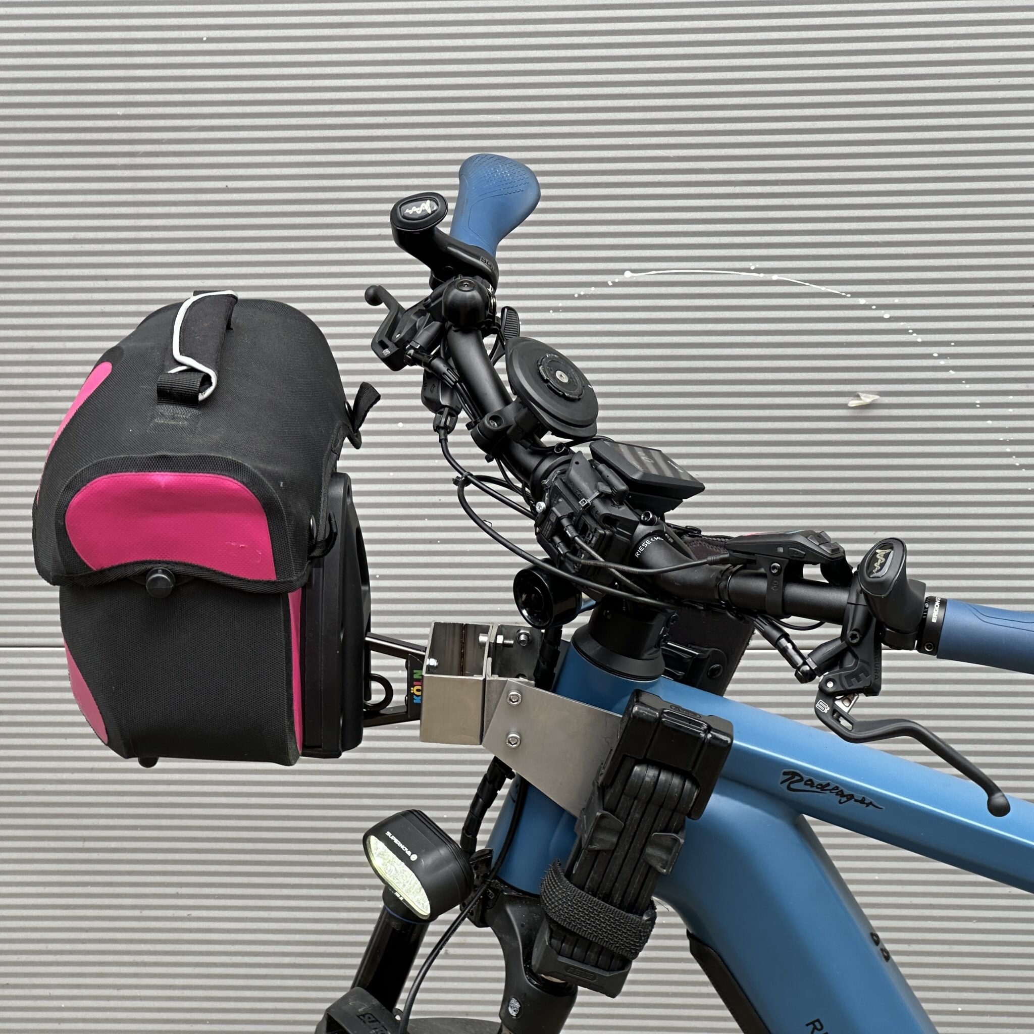 Brompton Front Carrier Block Adapter for Riese & Müller E-Bikes ...